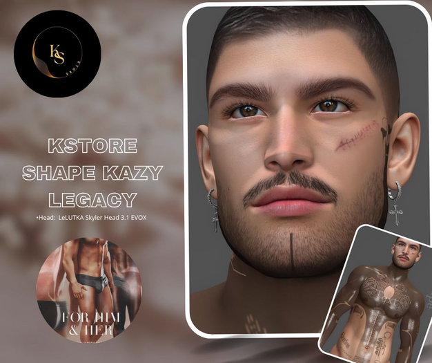 Second Life Marketplace - KSTORE SHAPE KAZY LEGACY